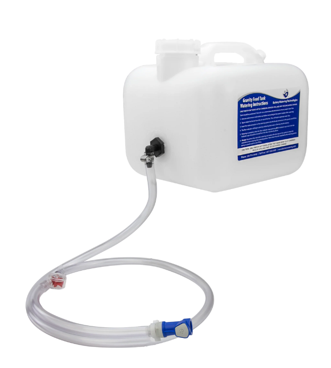 Battery Watering Technologies Gravity Feed Tanks | Materials Handling ...
